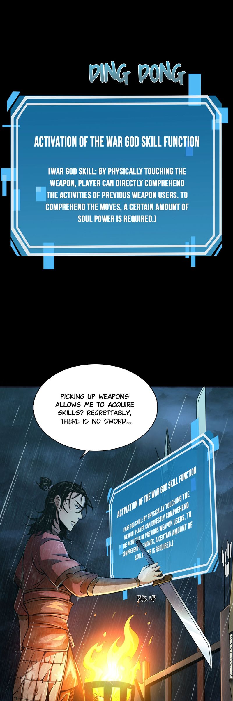 Chapter 2: The War God System | Apocalypse Online | Voyce.Me